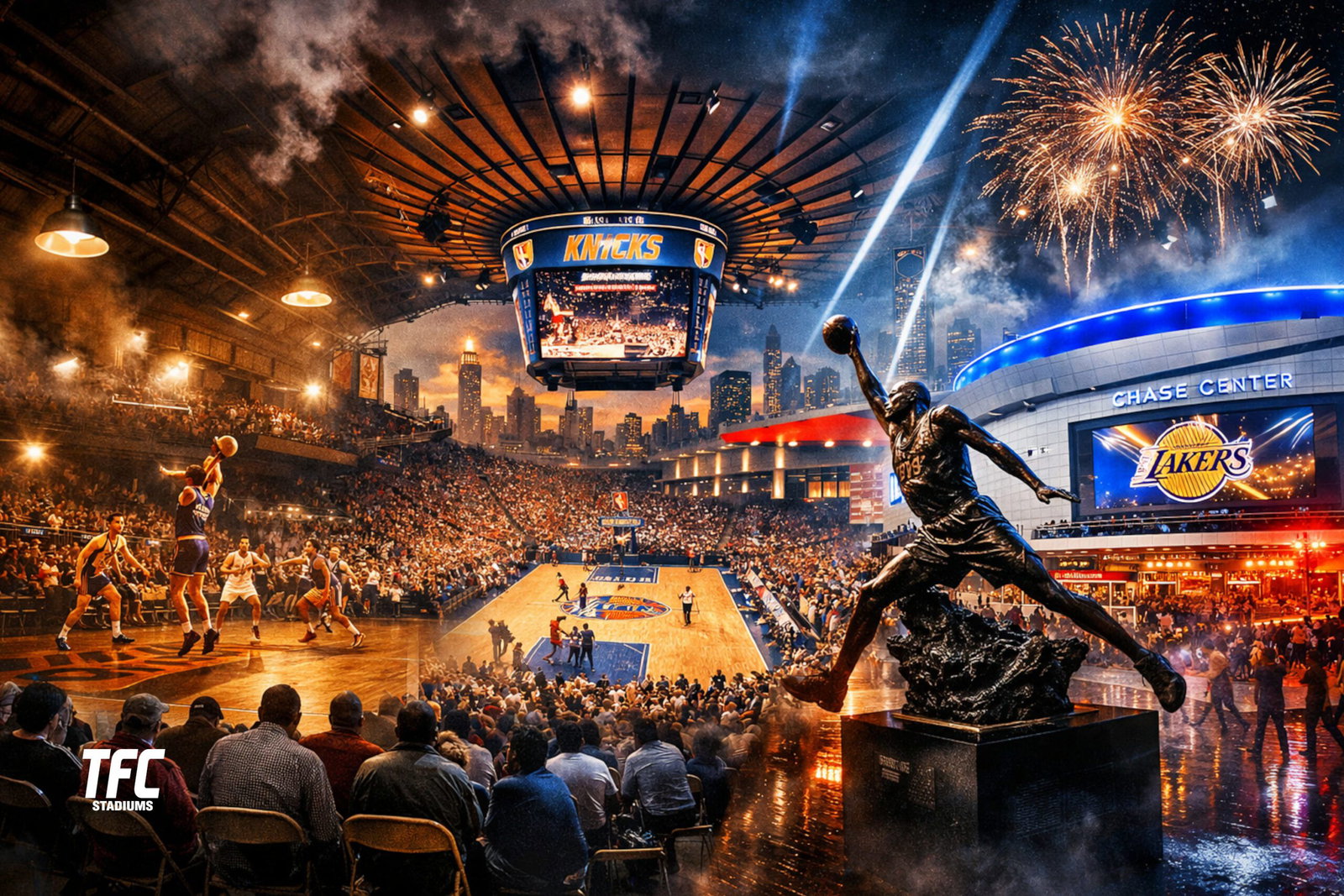 A Complete History of NBA Arenas