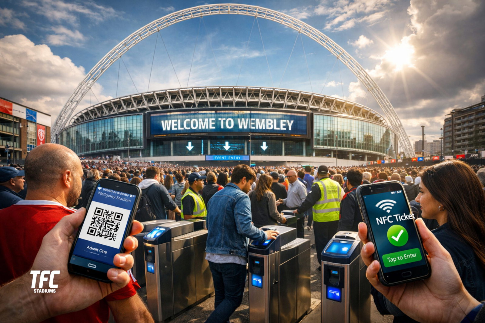 Wembley Goes Digital: How Smart Ticketing Keeps 90,000 Fans Moving